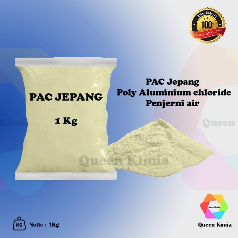 Jual PAC Jepang 1Kg / Poly Alumunium Chloride 1Kg / Penjernih Air 1Kg ...