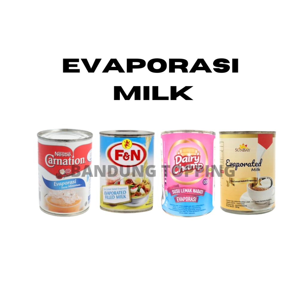 Jual Evaporated Milk / Susu Evaporasi Aneka Merk | Shopee Indonesia