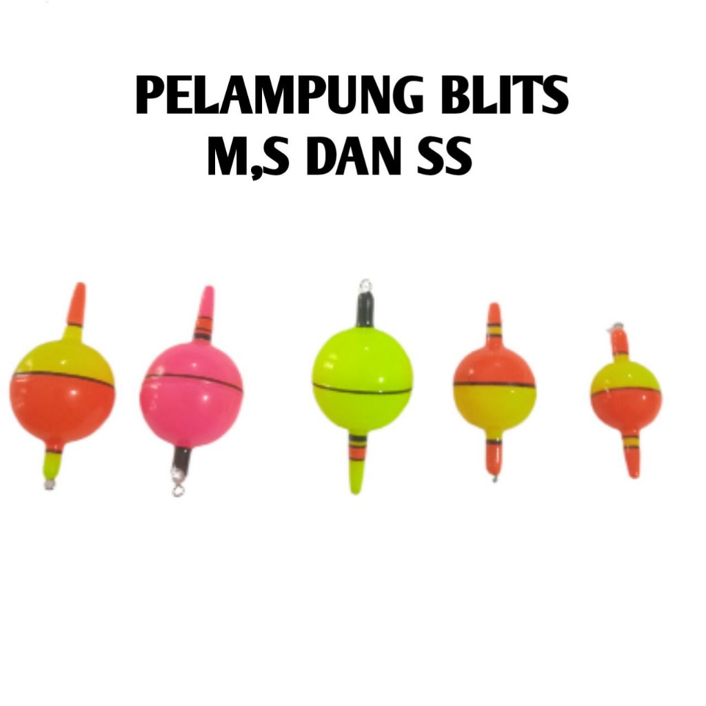Jual PELAMPUNG PANCING POLICON BLITS UKURAN M S SS | Shopee Indonesia