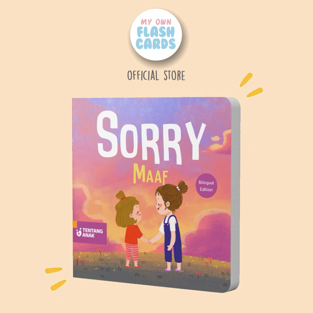 Jual Tentang Anak - Sorry - Billingual Edition Children Board Book ...