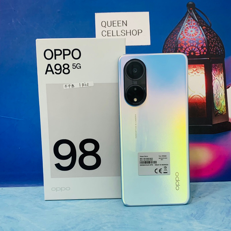 Jual OPPO A98 5G 8/256GB SECOND FULLSET | Shopee Indonesia
