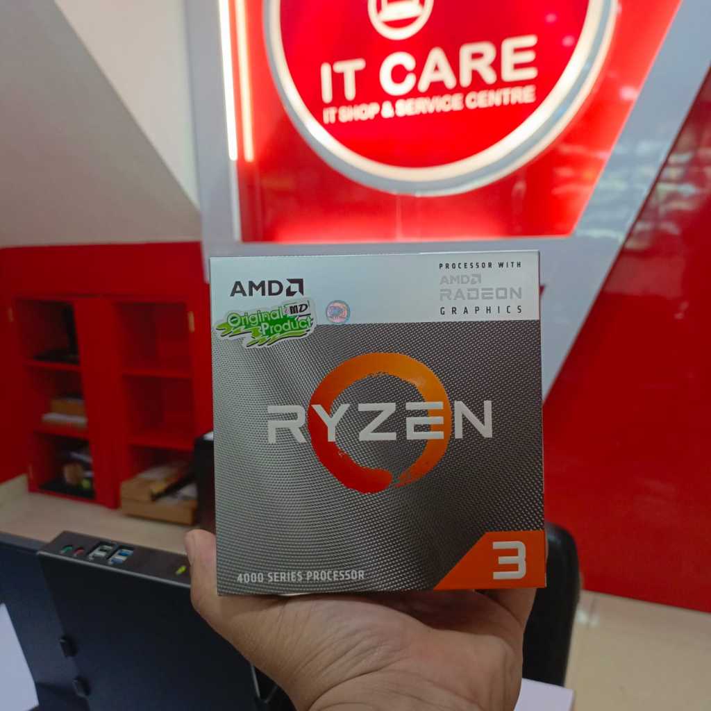 Jual Processor AMD Ryzen 3 4300G BOX include Fan ( 100-000000144BOX ...