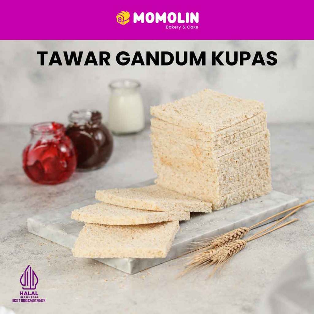 Jual Roti Tawar Gandum Kupas Halal - Roti Tawar Gandum Awet Bekasi ...
