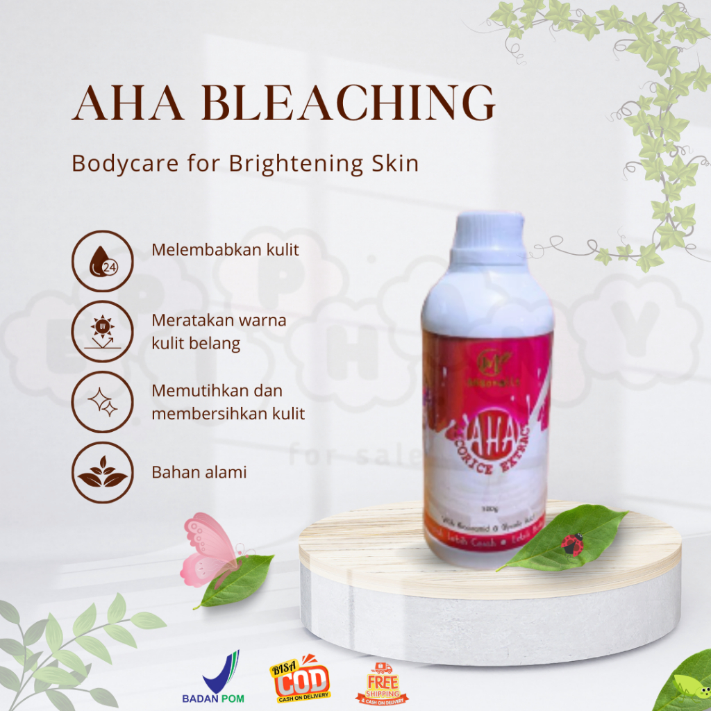 Jual Misonells Bleaching Licorice Extract Kemasan Botol 500 gram | AHA ...