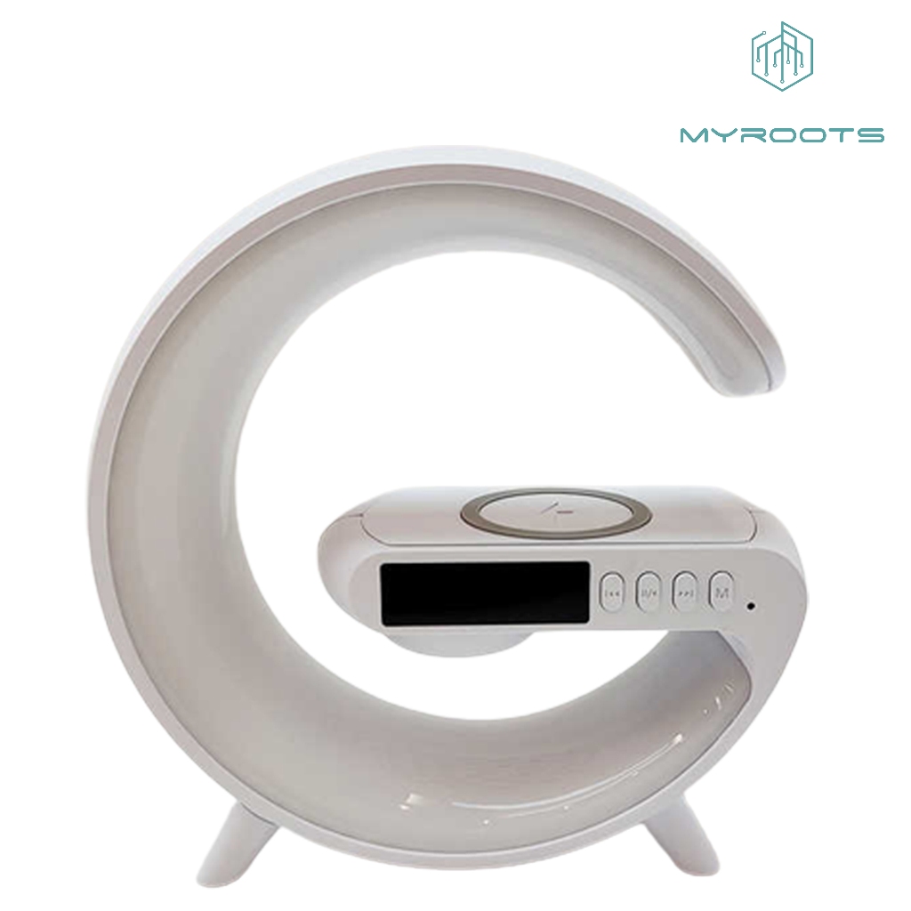 Jual Myroots G63 4 In 1 G Shape Wireless Charger Speaker With RGB Light ...