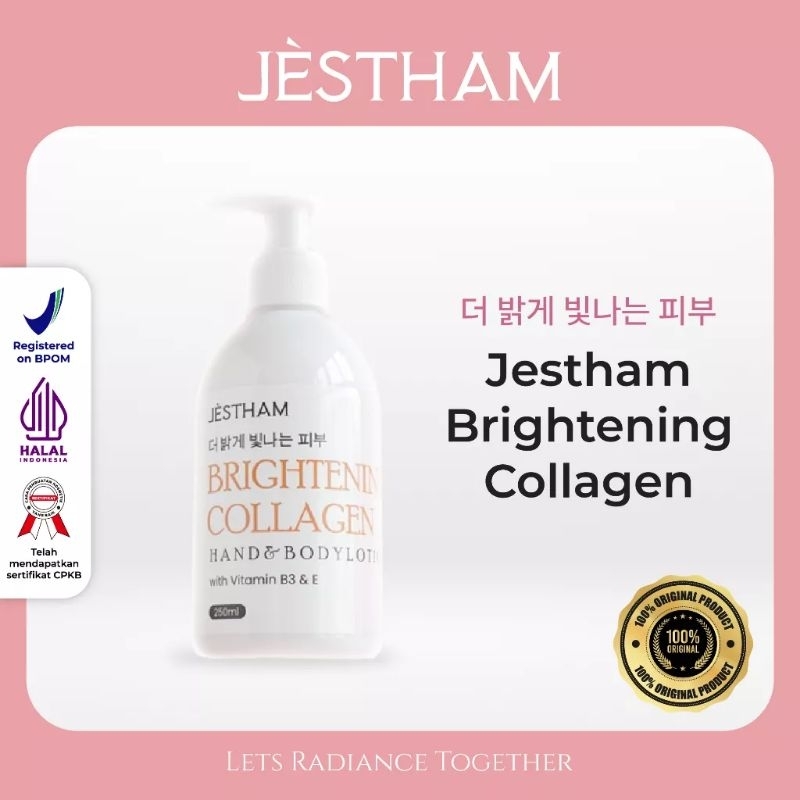 Jual Jamin Murah Original Body Lotion Jestham Pro Gluta dan Collagen ...