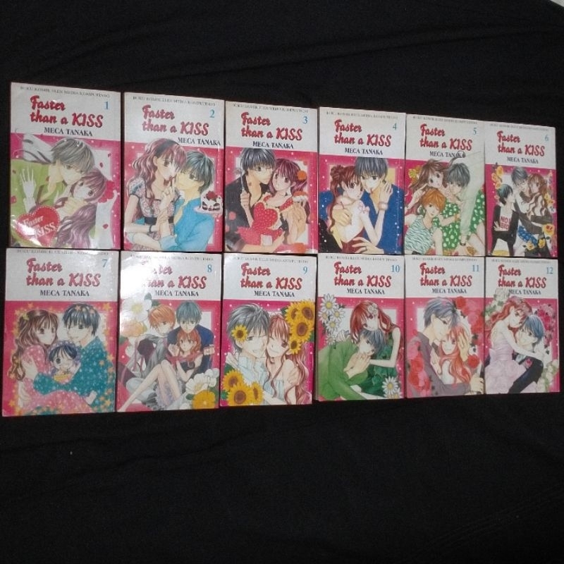 Jual Komik Romance Meca Tanaka Faster than a Kiss Volume 1-12 (Tamat) | Shopee Indonesia