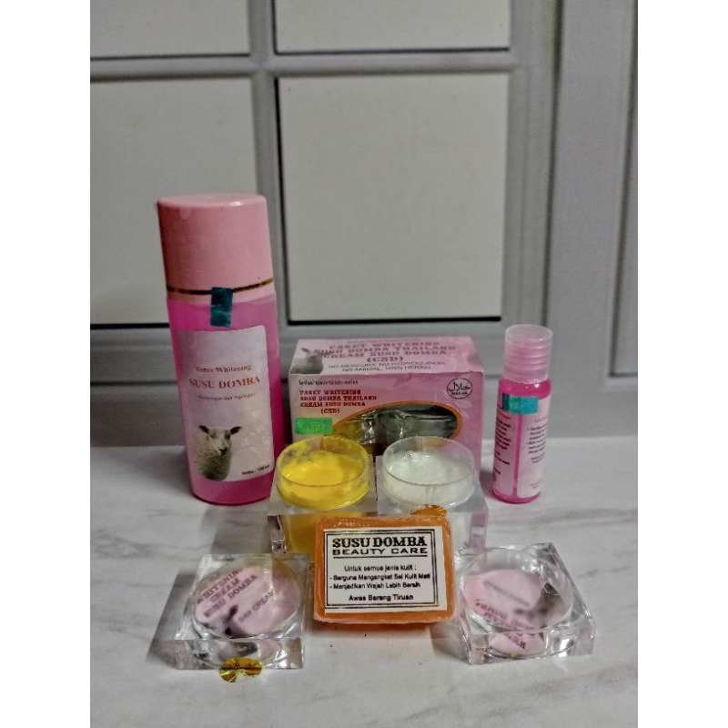 Jual paket lengkap susu domba mds 30gr 5in1 (csd besar, toner, serum ...