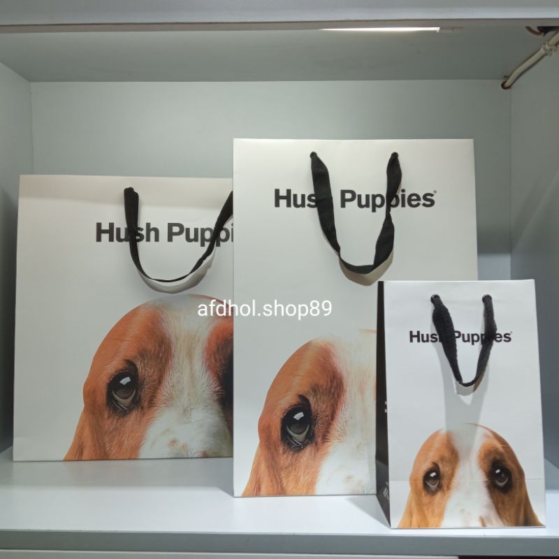 Jual Papperbag Hush puppies Original Store 100% (READY SETIAP HARI ...