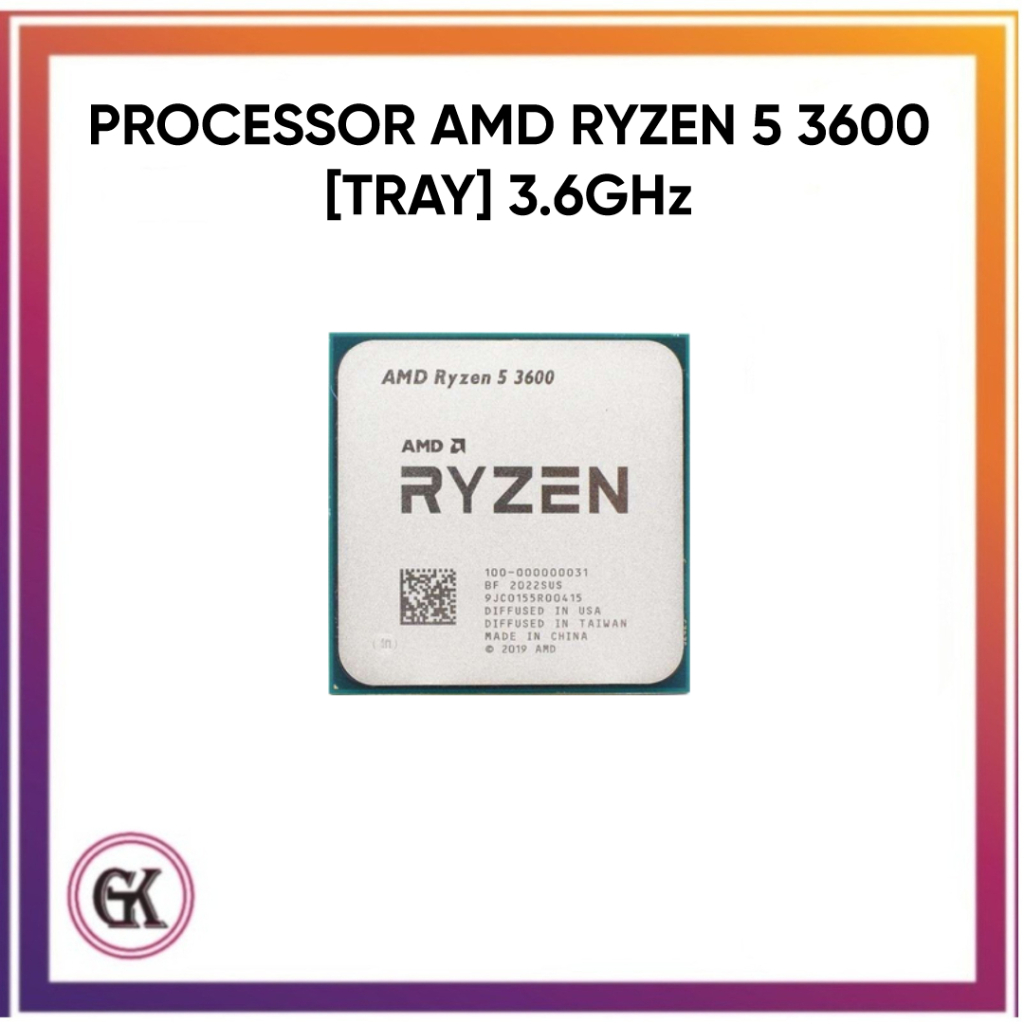 Jual PROCESSOR AMD RYZEN 5 3600 TRAY 3.6GHz | Shopee Indonesia