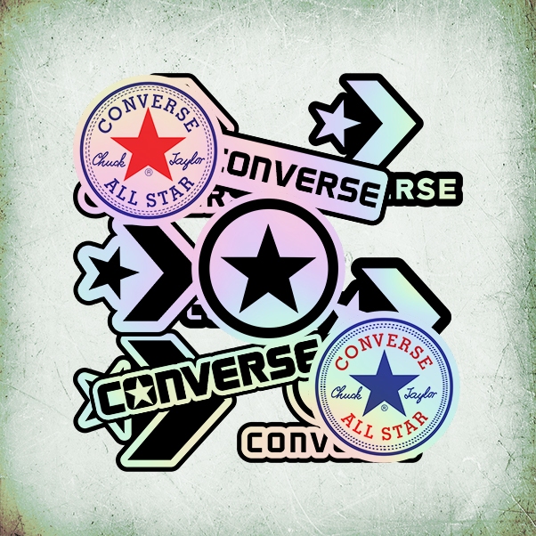 Jual STICKER HOLOGRAM LOGO BRAND CONVERSE | Shopee Indonesia