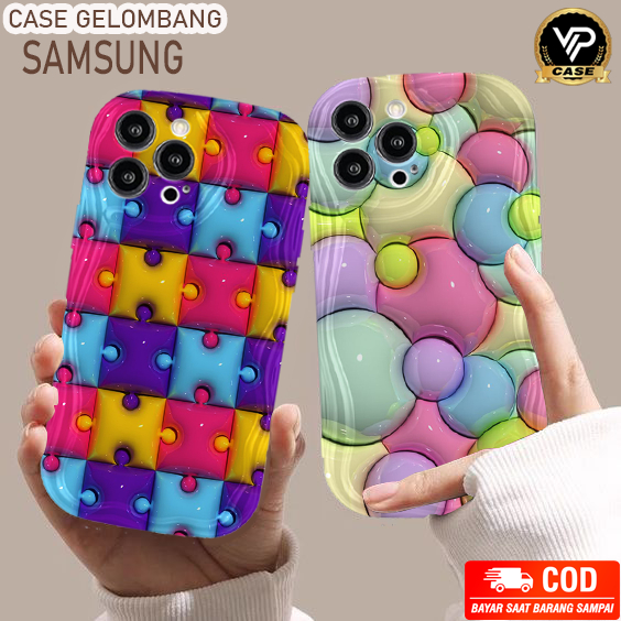 Jual GLM15 - Case Gelombang Samsung A03core A03 A04 A04E A04s A10s A20s A02 A10 A11A12 A13 A14 ...