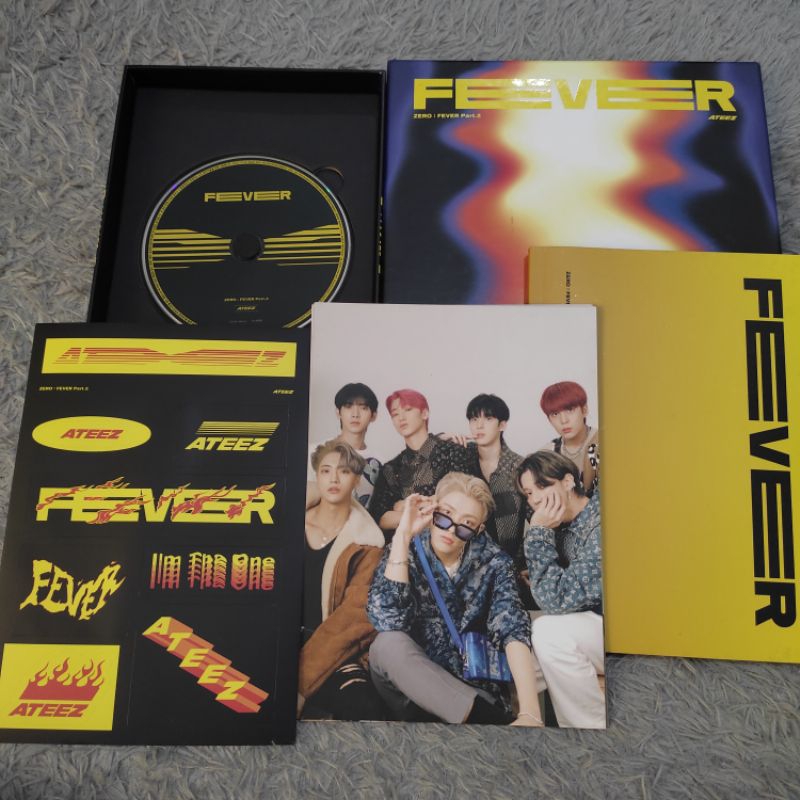 Jual ATEEZ Fever Part 2 album Diary version (album only) | Shopee Indonesia