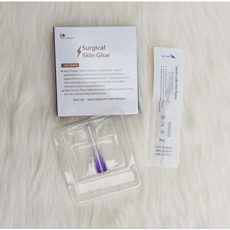 Jual Lem Sunat SSG Surgical Skin Glue Lem Khitan Enbond Perfect Seal ...
