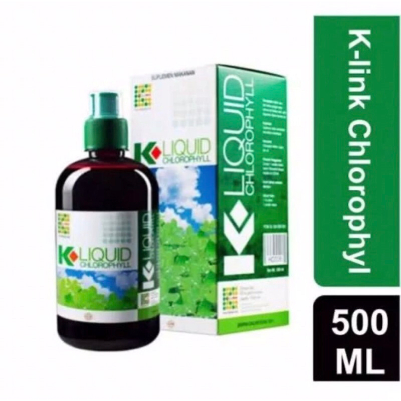 Jual K-LIQUID CHLOROPHYLL 500 ML KLOROFIL K-LINK ORIGINAL BPOM | Shopee ...
