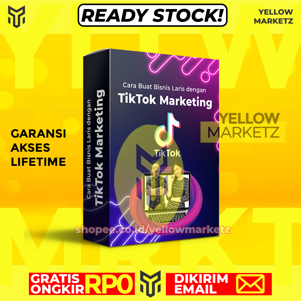 Jual TIKTOK MARKETING - Bikin Bisnis Laris Manis di Tik Tok - Materi Video Pembelajaran | Shopee ...