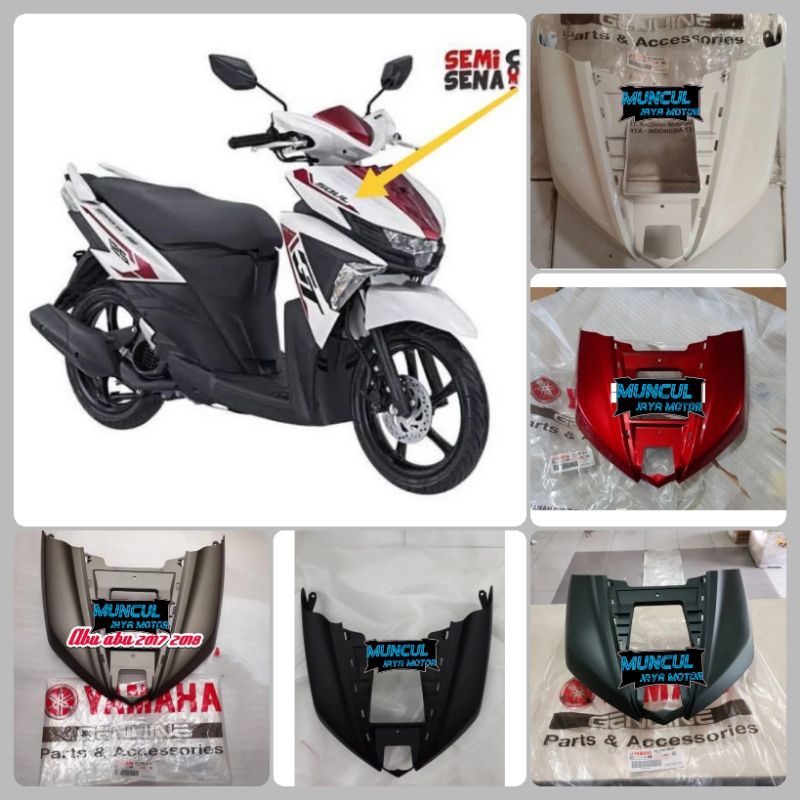 Jual COVER TAMENG DEPAN BODY DEPAN MIO SOUL GT125 HITAM DOFF ORIGINAL ...