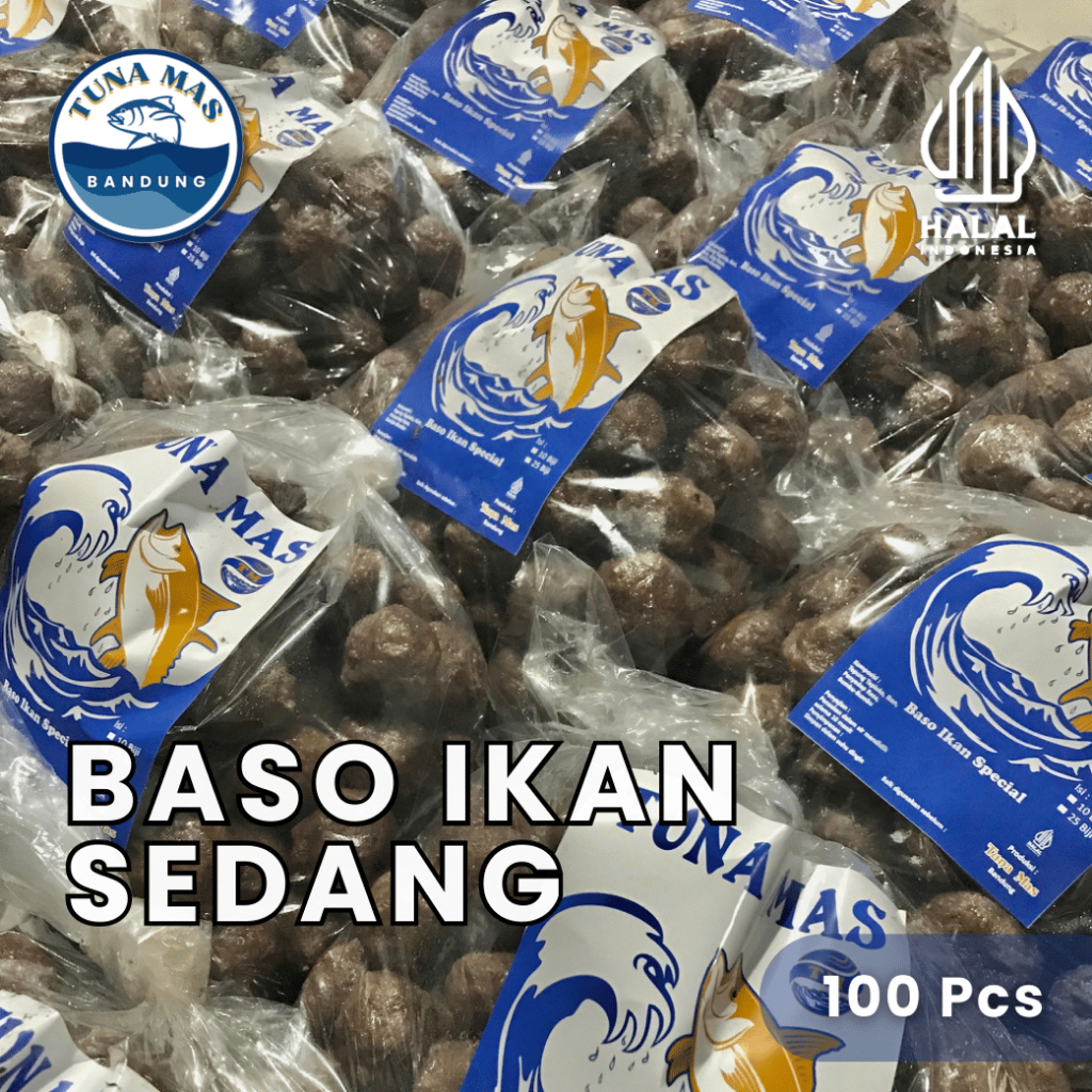 Jual BAKSO/BASO IKAN TUNA MAS SEDANG ISI 100 | Shopee Indonesia