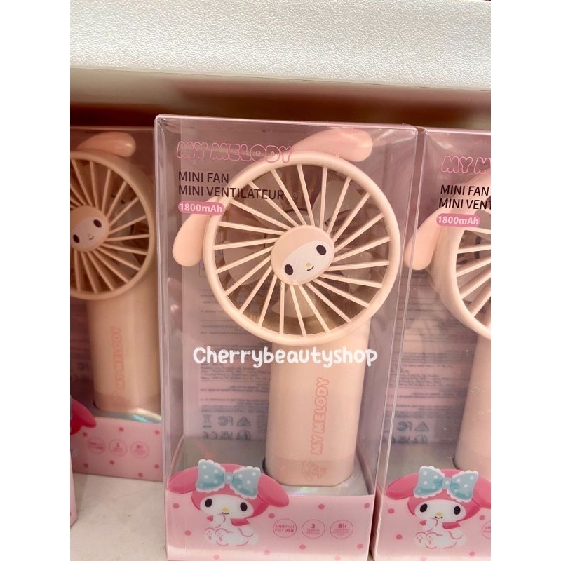 Jual Sanrio X Miniso Kipas Mini My Melody Mini Van 1800 mAh | Shopee ...