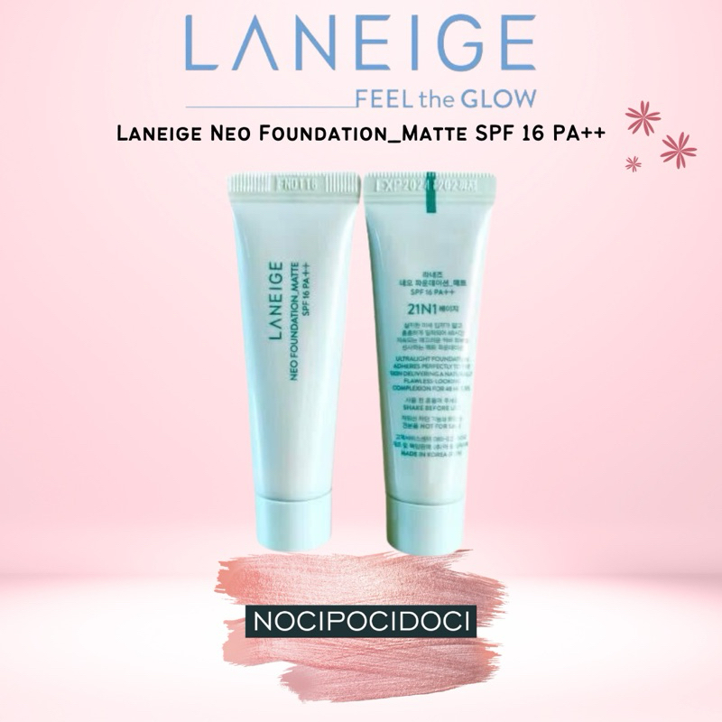 Jual Laneige Foundation Matte ( 7 mL ) | Shopee Indonesia
