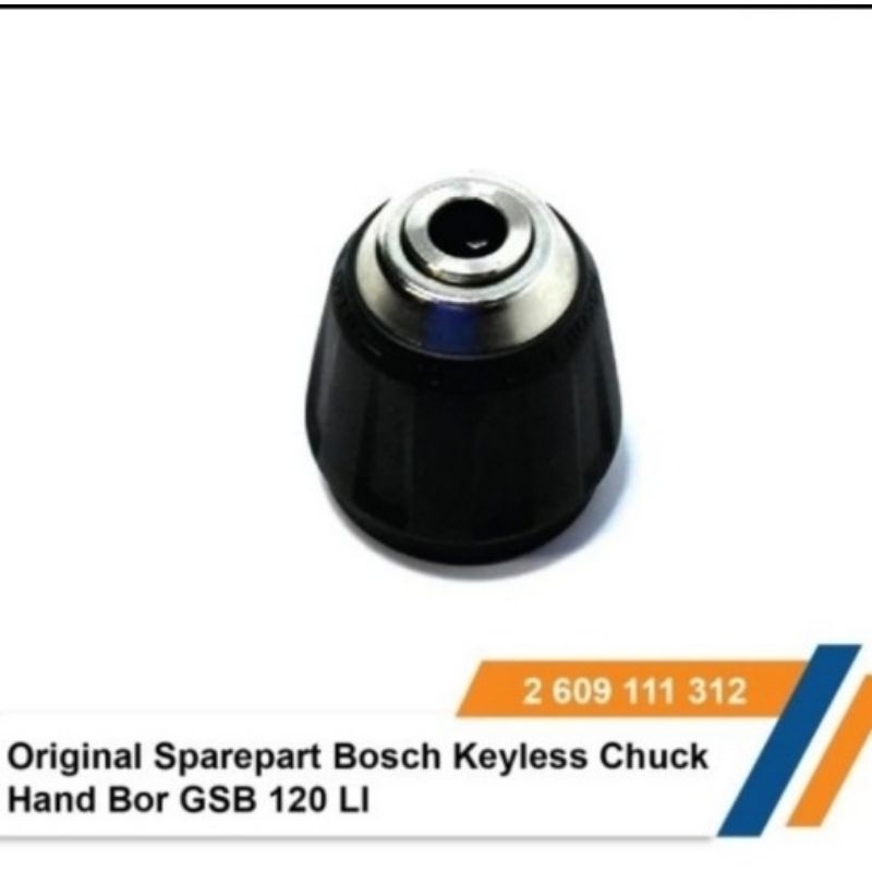 Jual ORIGINAL SPAREPART BOR BOSCH KEYLESS CHUCK HAND BOR GSB 120 Li ...