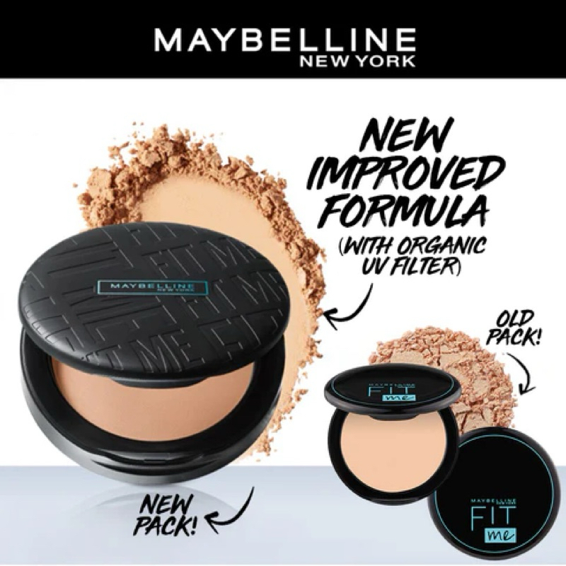 Jual MAYBELLINE Fit Me Matte + Poreless Compact Powder SPF 28PA ...