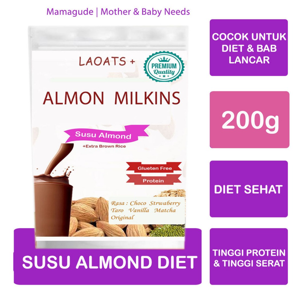 Jual Susu Almon Laoats (200g) | Shopee Indonesia
