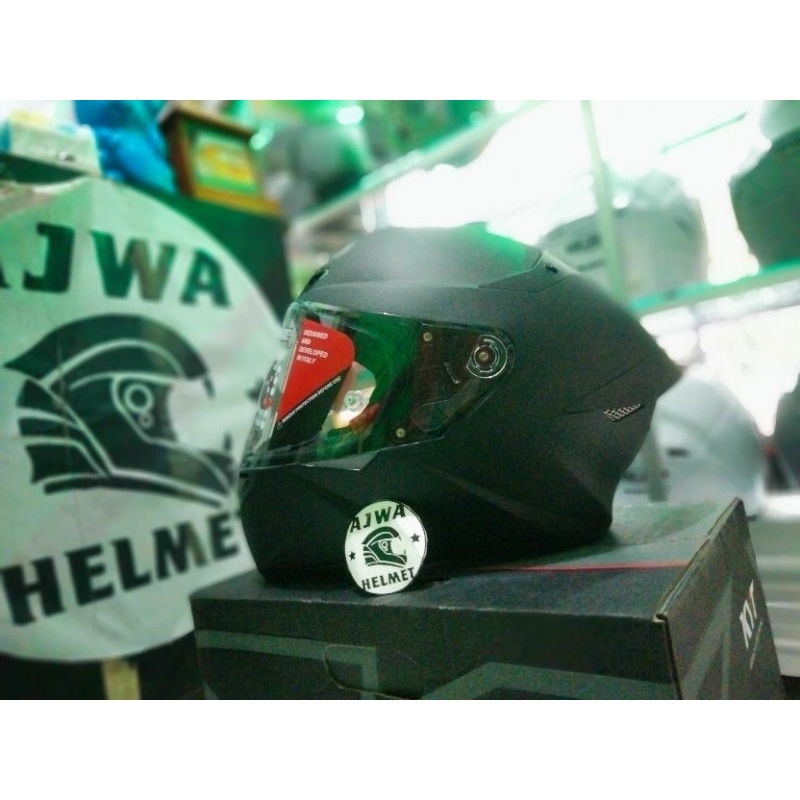 Jual HELM KYT TT COURSE BLACK MATT / HITAM DOFF ORIGINAL KYT | Shopee Indonesia