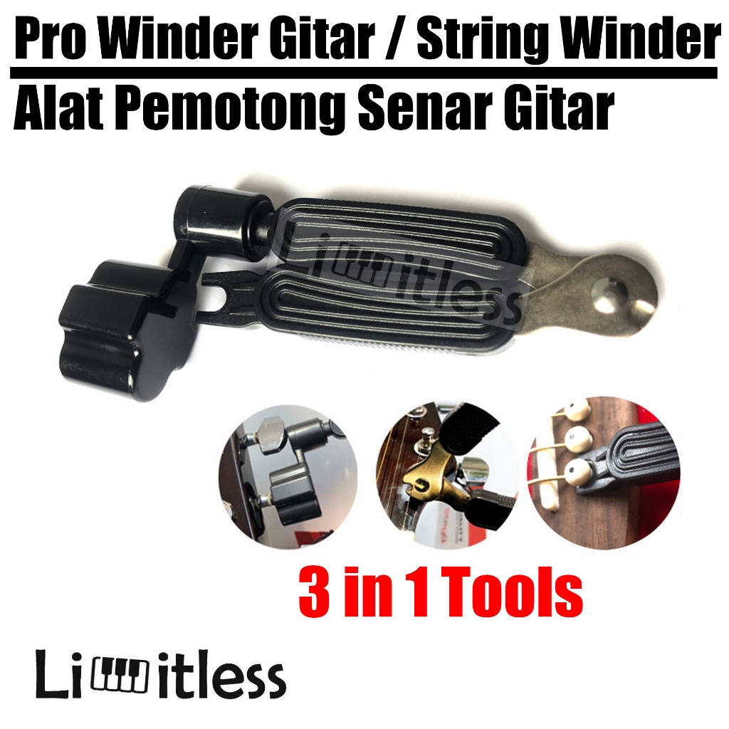 Jual Pro Winder Gitar / String Winder Gitar / Pemutar Dryer Senar Gitar ...