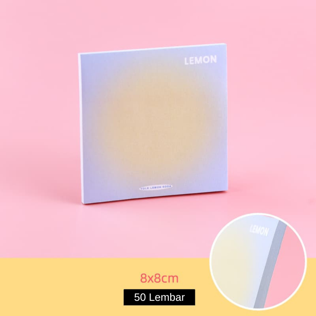 Jual Sticky Notes Gradient / Sticky Notes Gradasi Isi 50 Lbr / Sticky ...