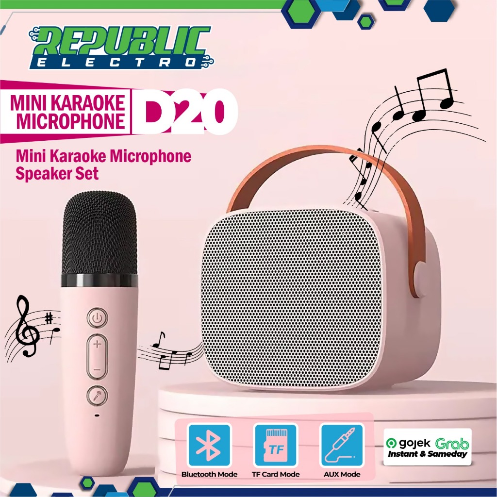Jual MINI KARAOKE MICROPHONE SPEAKER K1 SET BLUETOOTH | Shopee Indonesia