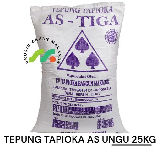 Jual TEPUNG TAPIOKA AS UNGU 25KG (INSTANT) | Shopee Indonesia
