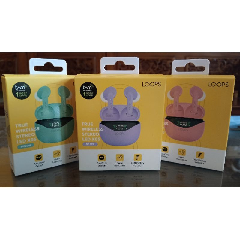 Jual LOOPS TWS LED X05 | Shopee Indonesia