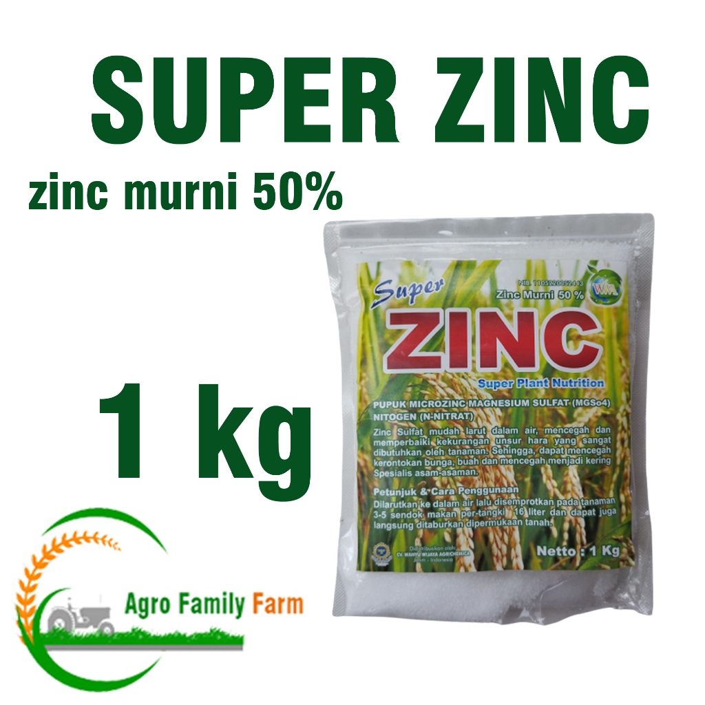 Jual Pupuk Super Zinc Super Plant Nutrition 1 kg | Shopee Indonesia