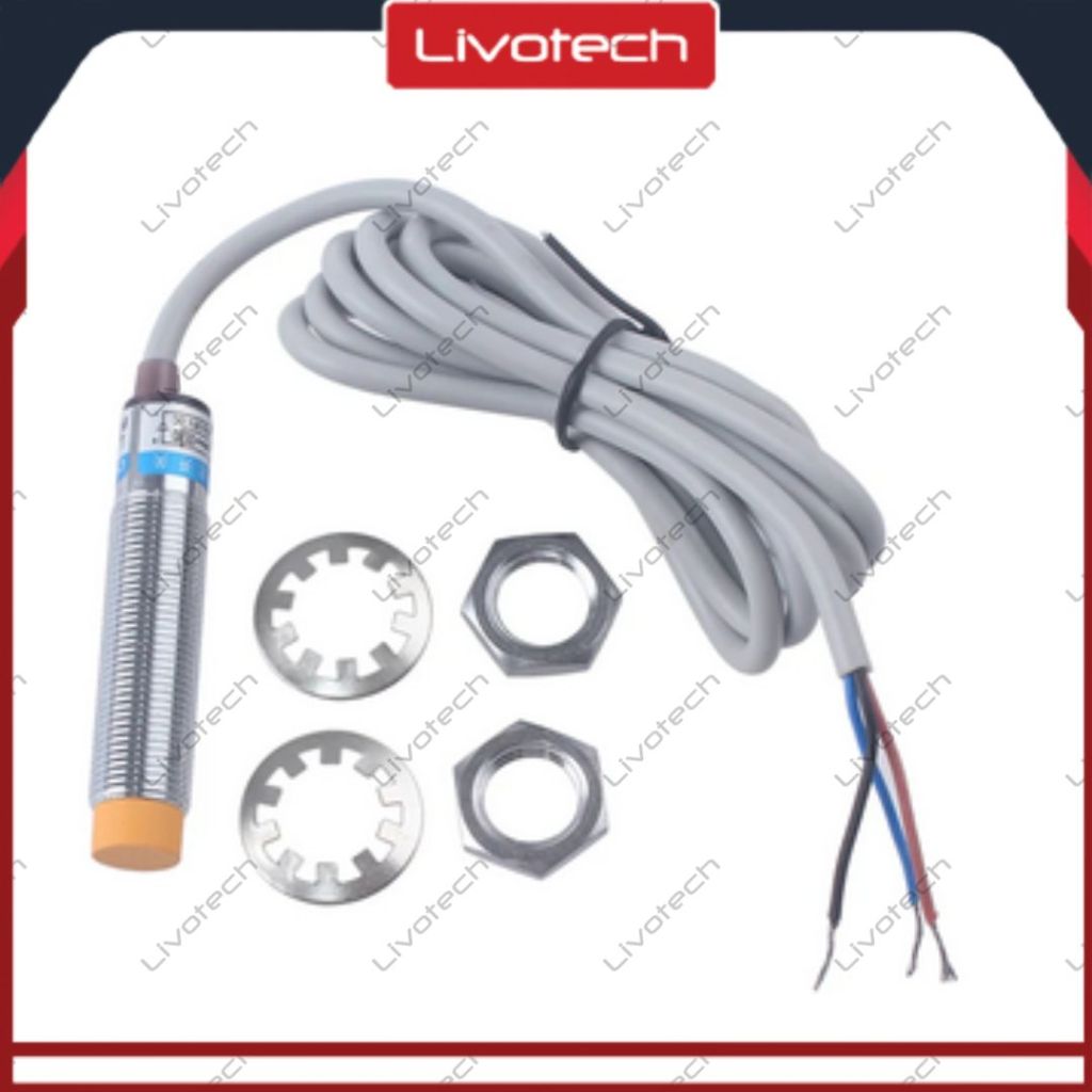 Jual LJ12A3-4-Z/BY PNP NO Sensor Inductive Proximity Switch Approach ...