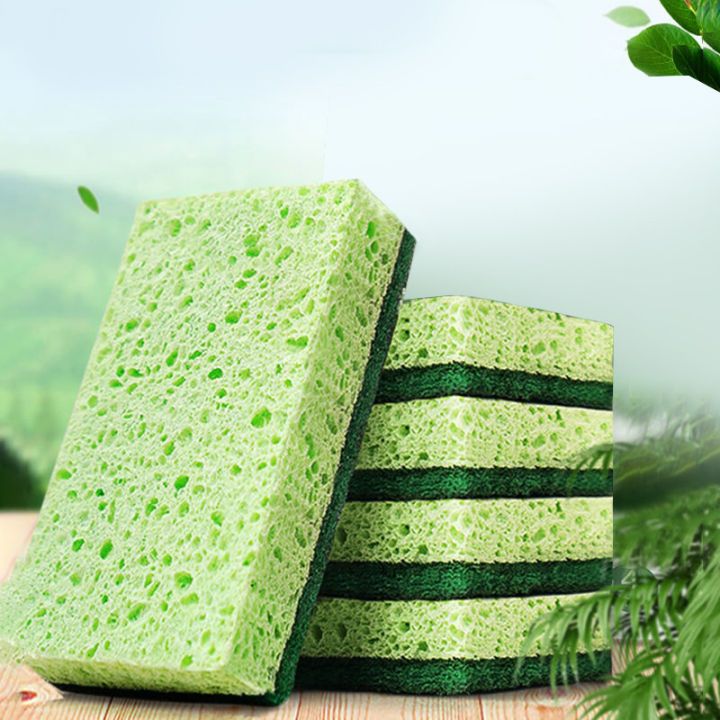 Jual Spons Busa Cuci Piring Cellulose Wood Sponge Spon Awet | Shopee ...