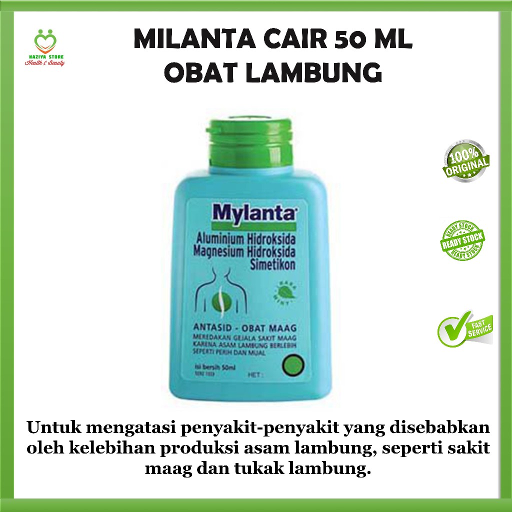 Jual MILANTA MYLANTA CAIR 50 ML Obat Maag/Asam Lambung/Mual/Nyeri Ulu ...