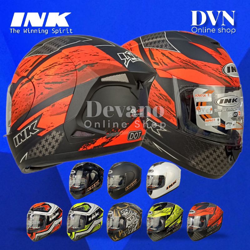 Jual Helm ink cl max original solid seri 3 5 dan 6 | Shopee Indonesia