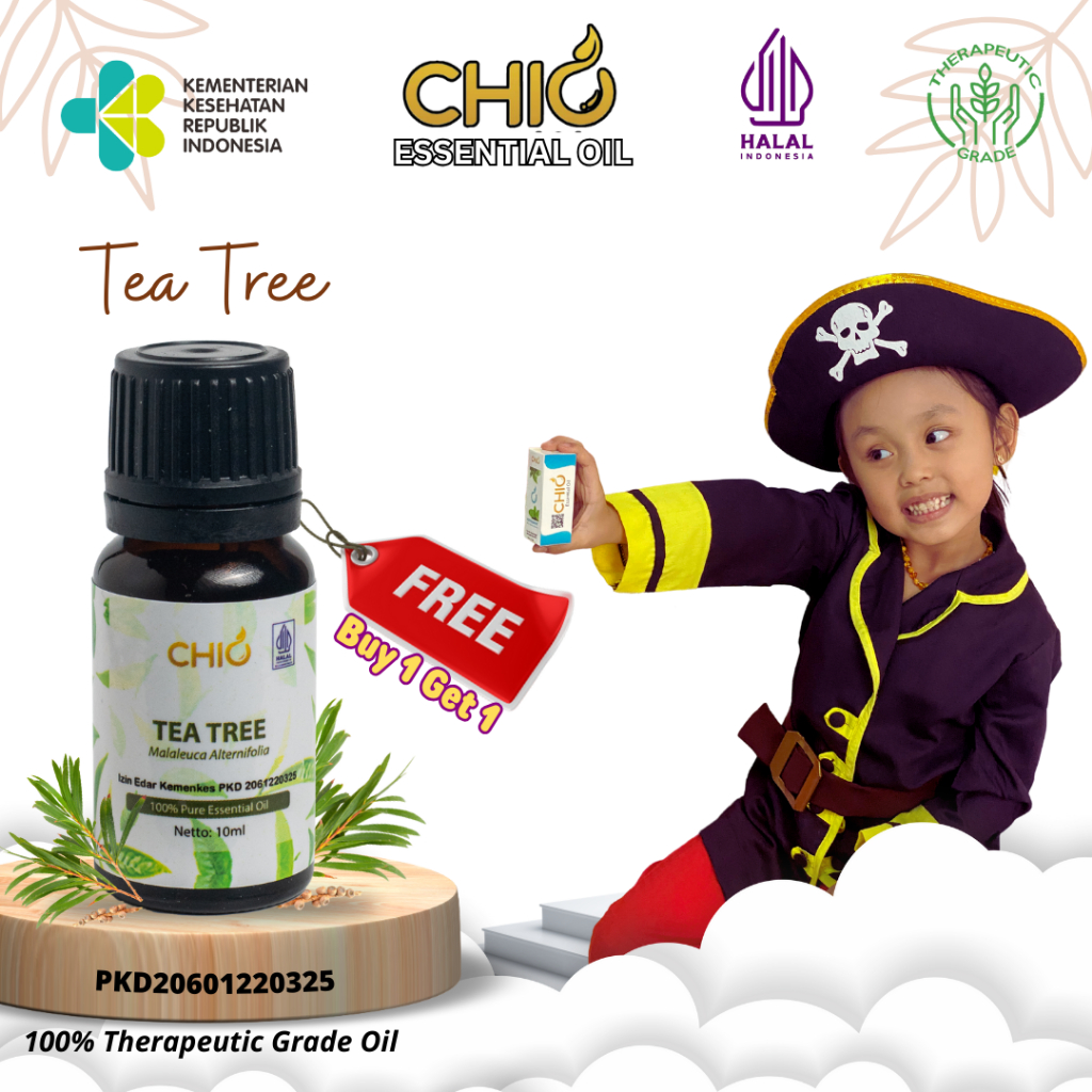 Jual B1G1 Chio Tea Tree Essential Oil | Shopee Indonesia