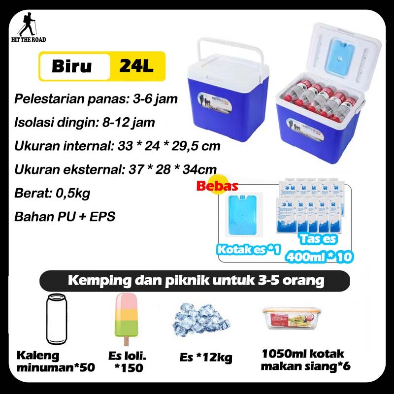 Jual EPS Cooler Box 6、15、24 Liter Cool Box Mini Kotak Penyimpanan ...