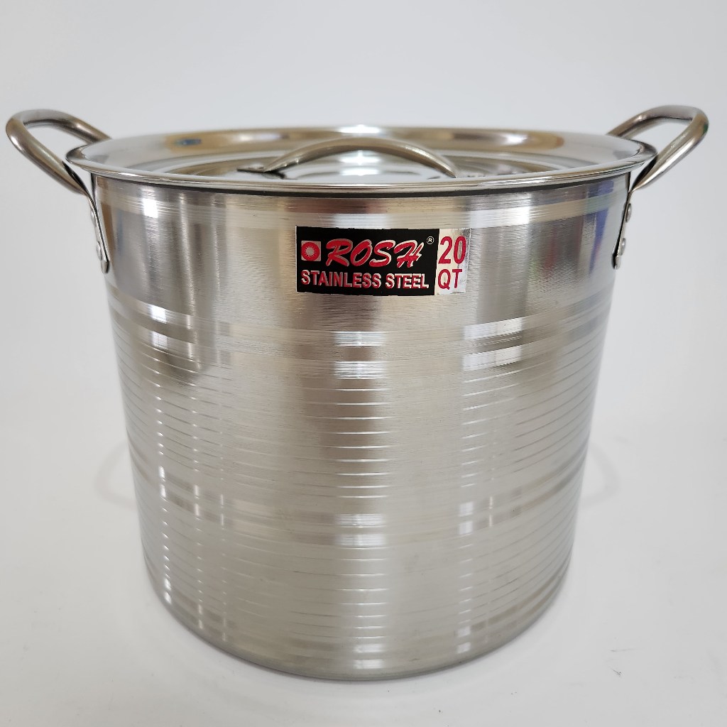 Jual HIGH QUALITY TONG AIR Stokpot SANGAT TEBAL Panci Besar Stainless ...