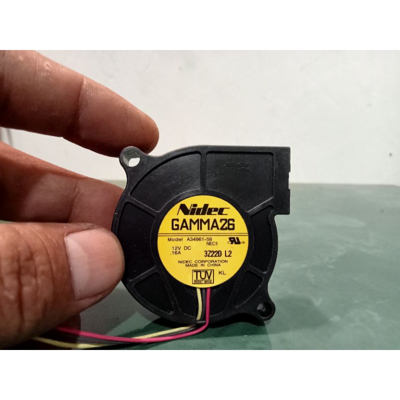 Jual DC FAN Keong NIDEX 12vdc Ukuran (5x5x1,5cm) | Shopee Indonesia