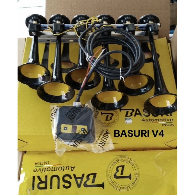 Jual KLAKSON BASURI V5 & V4 ORYGINAL INDIA 22 NADA 12V/24V | Shopee ...