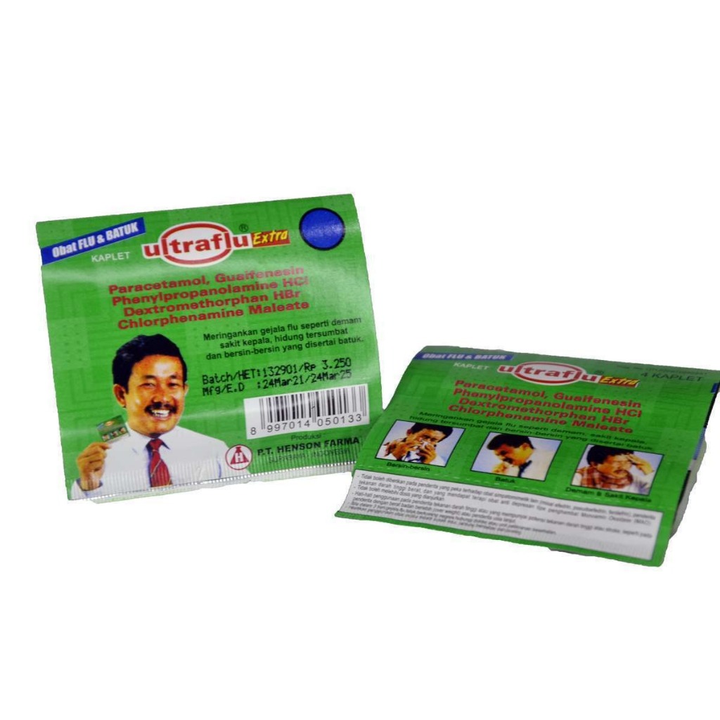 Jual ULTRAFLU EXTRA 4 TABLET | Shopee Indonesia