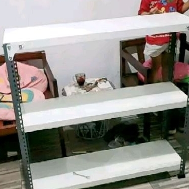 Jual rak plat susun 3 ukuran L40xP100xT70 full besi | Shopee Indonesia