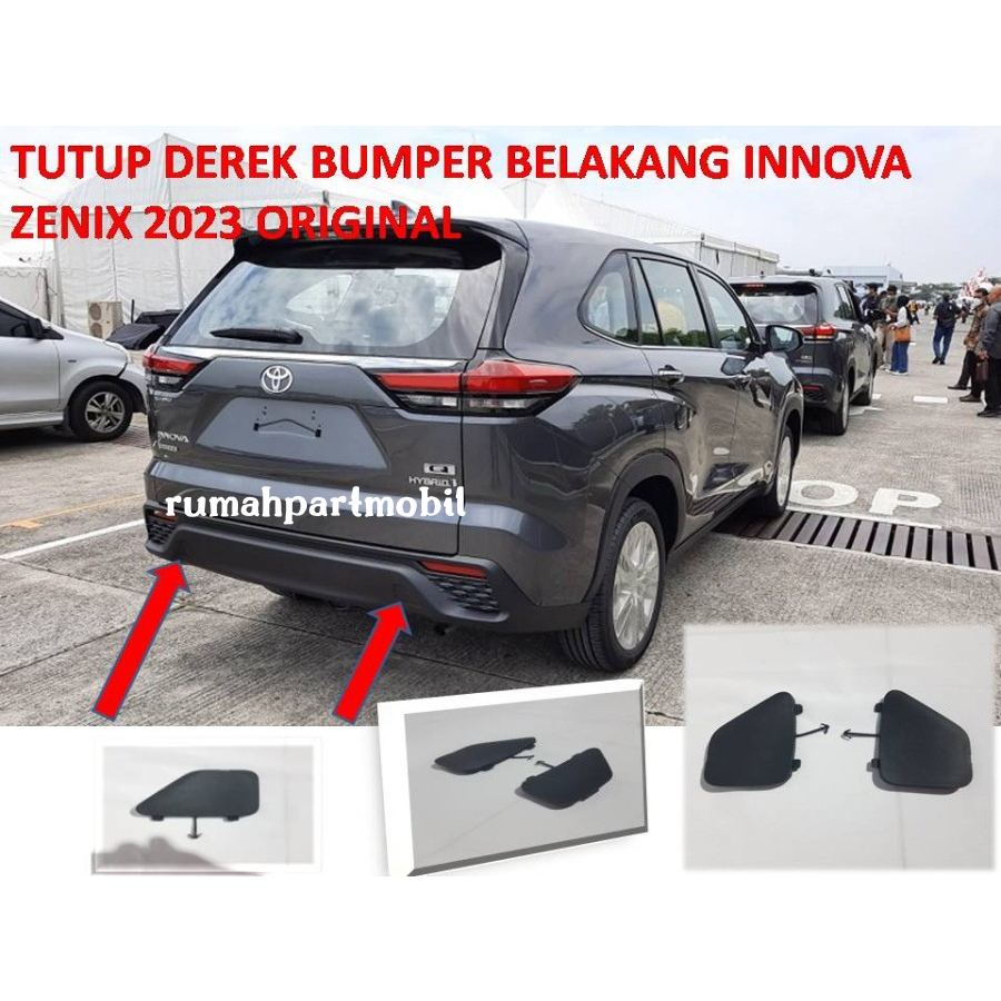 Jual Tutup Derek Bumper Belakang Toyota Innova Zenix | Shopee Indonesia