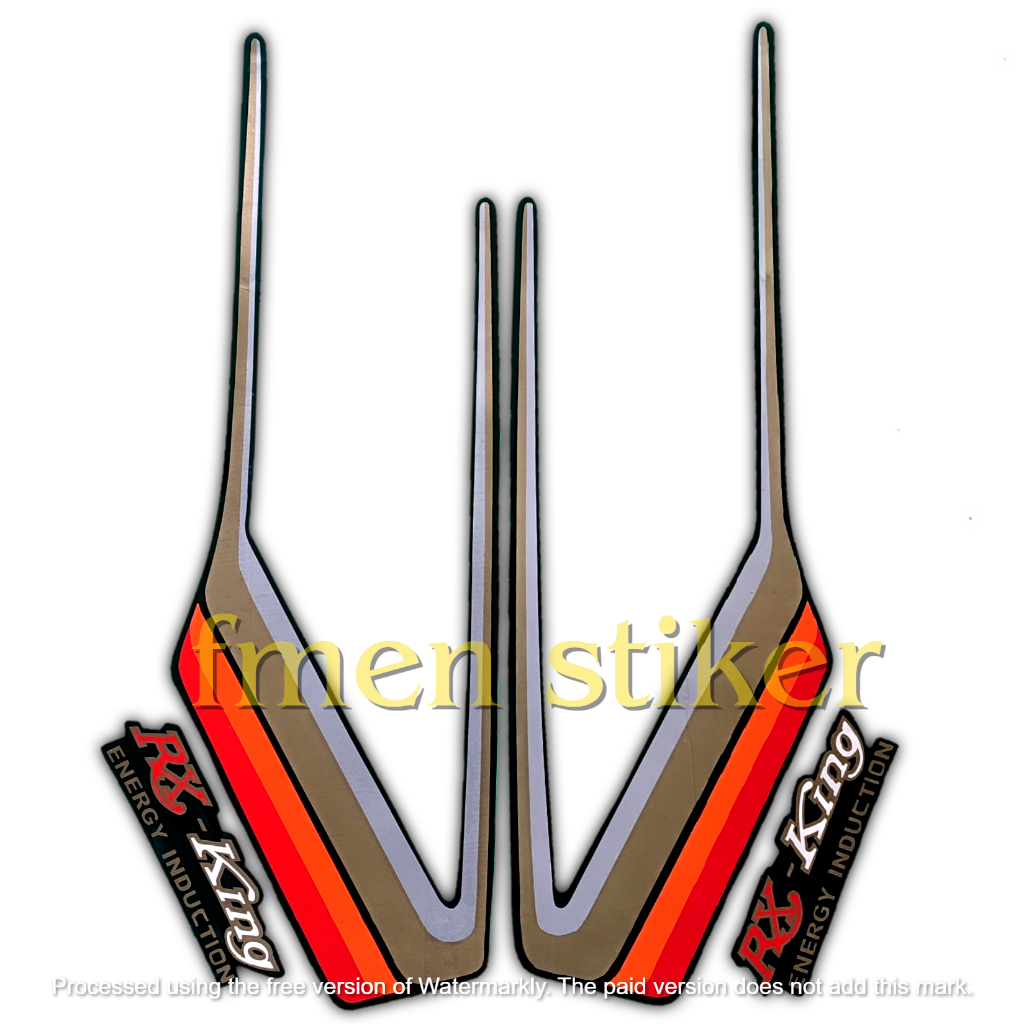 Jual Stiker Striping Motor Rx King 1991 Standar 1Set | Shopee Indonesia