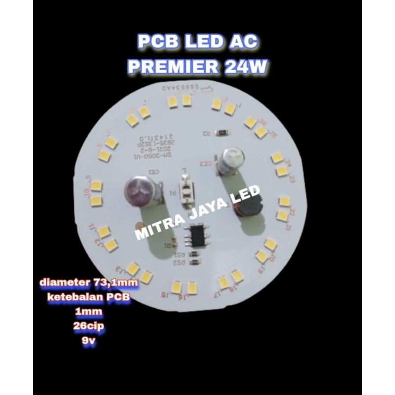 Jual PCB LED AC PREMIER 24W | Shopee Indonesia