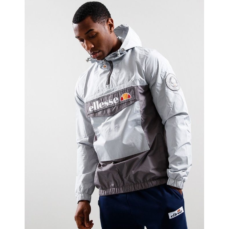 Jual Ellesse Orologio Jacket Light Grey Original | Shopee Indonesia
