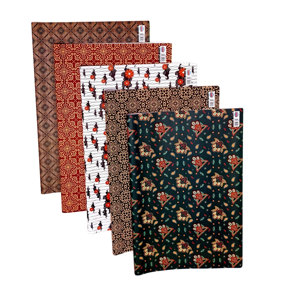 Jual Sampul Buku Batik Ukuran Buku Tulis Kwarto sampul batik | Shopee ...